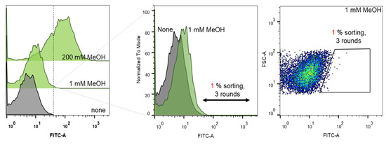 Biosensor-Based Directed Evolution of Methanol Dehydrogenase from ...
