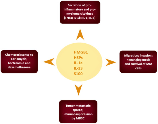 Involvement of Alarmins in the Pathogenesis and Progression of Multiple ...