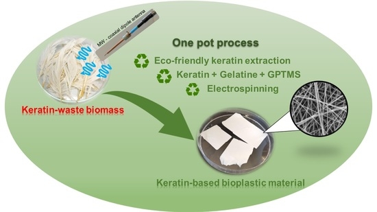 IJMS | Free Full-Text | One-Pot Process: Microwave-Assisted Keratin ...