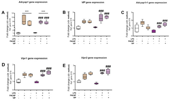 PACAP and VIP Modulate LPS-Induced Microglial Activation and Trigger ...