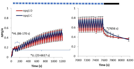 Non-Photochemical Quenching under Drought and Fluctuating Light
