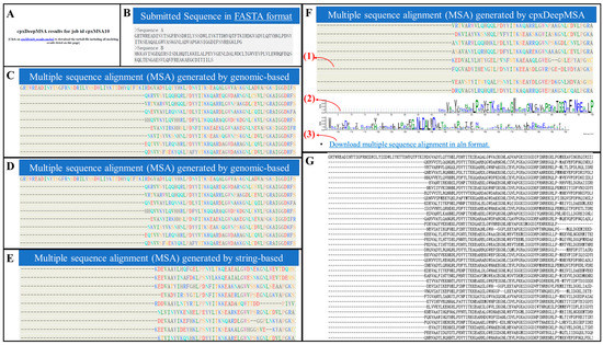cpxDeepMSA: A Deep Cascade Algorithm for Constructing Multiple Sequence Alignments of Protein ...