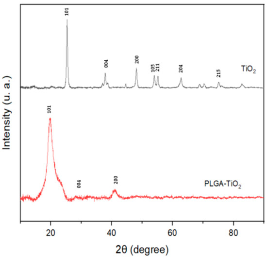 PLGA–TiO2 as a Carrier System for Drug Release