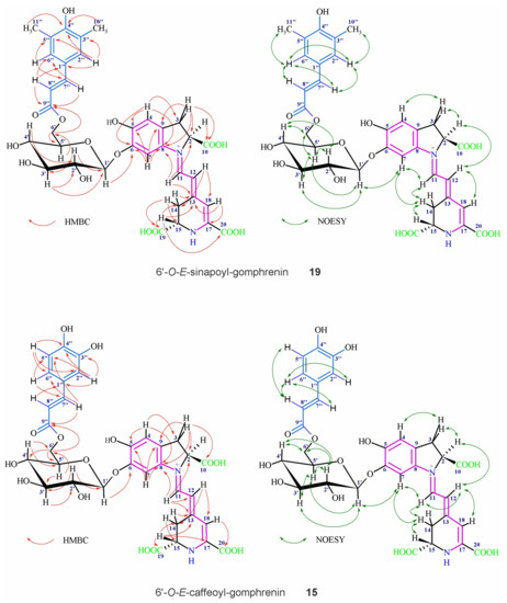 Structural Studies on Diverse Betacyanin Classes in Matured Pigment ...