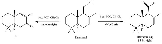 Drimane Sesquiterpene Aldehydes Control Candida Yeast Isolated from Candidemia in Chilean Patients
