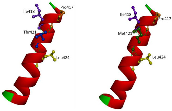 PSEN2 Thr421Met Mutation in a Patient with Early Onset Alzheimer’s Disease