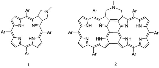 Reaction of Corroles with Sarcosine and Paraformaldehyde: A New Facet ...