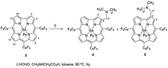 Reaction of Corroles with Sarcosine and Paraformaldehyde: A New Facet ...