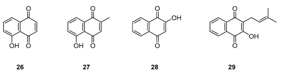 Quinones as an Efficient Molecular Scaffold in the Antibacterial ...