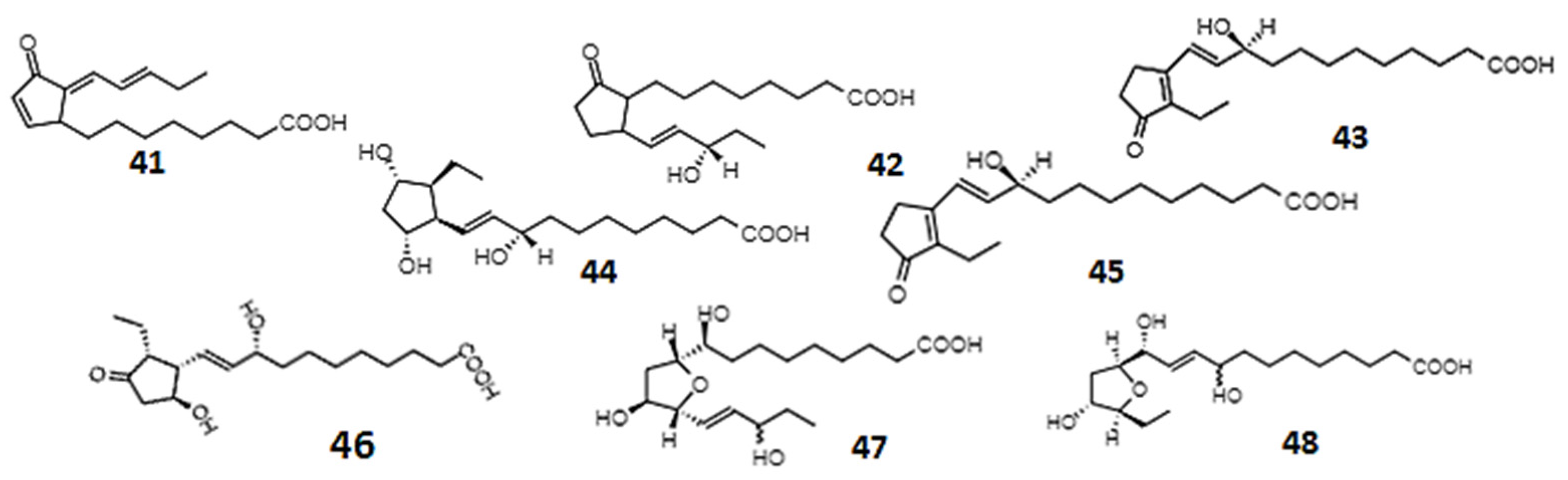 Therapeutic Potential of Plant Oxylipins