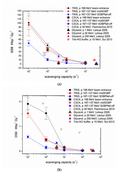 Clustered DNA Damage Patterns after Proton Therapy Beam Irradiation ...