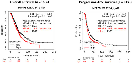 Microfibril Associated Protein 5 (MFAP5) Is Related to Survival of ...