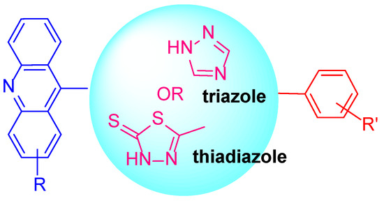 Design and Synthesis of Acridine-Triazole and Acridine-Thiadiazole ...