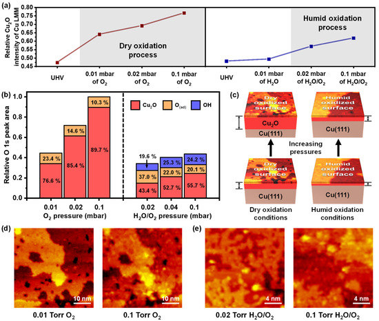 Effect of Water Vapor on Oxidation Processes of the Cu(111) Surface and ...