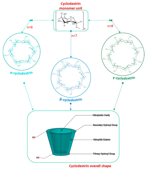 The Role of Cyclodextrins in COVID-19 Therapy—A Literature Review