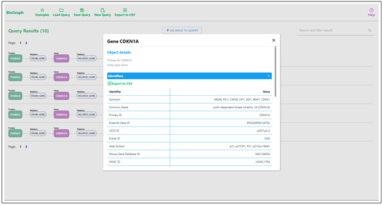 BioGraph: Data Model for Linking and Querying Diverse Biological Metadata