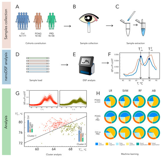 Tear nanoDSF Denaturation Profile Is Predictive of Glaucoma
