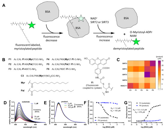 Continuous Fluorescent Sirtuin Activity Assay Based on Fatty Acylated ...