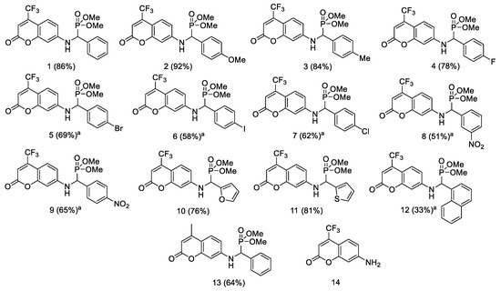 Enzymatic Synthesis of a Novel Coumarin Aminophosphonates ...