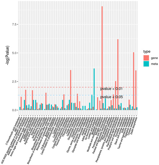 Transcriptomic and Metabolomic Analyses Reveal the Roles of Flavonoids ...