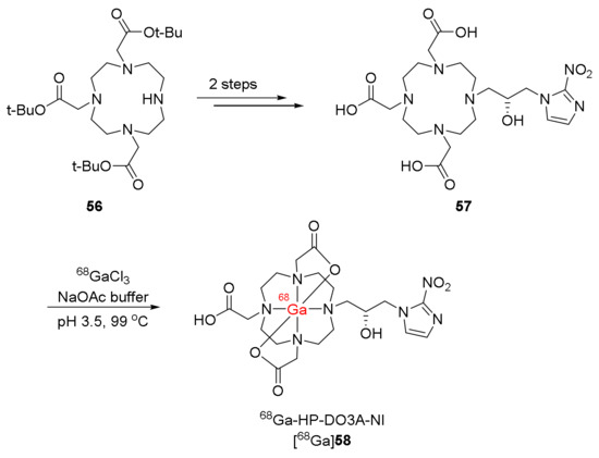 Recent Advances of 68Ga-Labeled PET Radiotracers with Nitroimidazole in ...