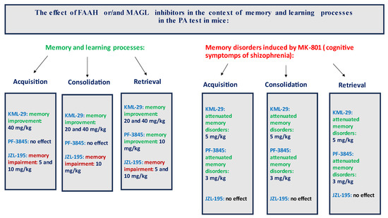 Inhibitors of Endocannabinoids’ Enzymatic Degradation as a Potential ...