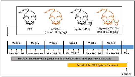 GV1001 Inhibits the Severity of the Ligature-Induced Periodontitis and ...