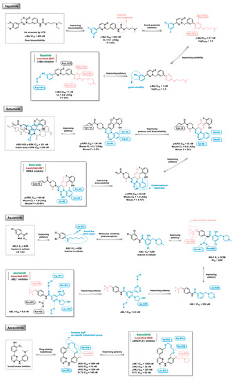 An Updated Review on Developing Small Molecule Kinase Inhibitors Using ...