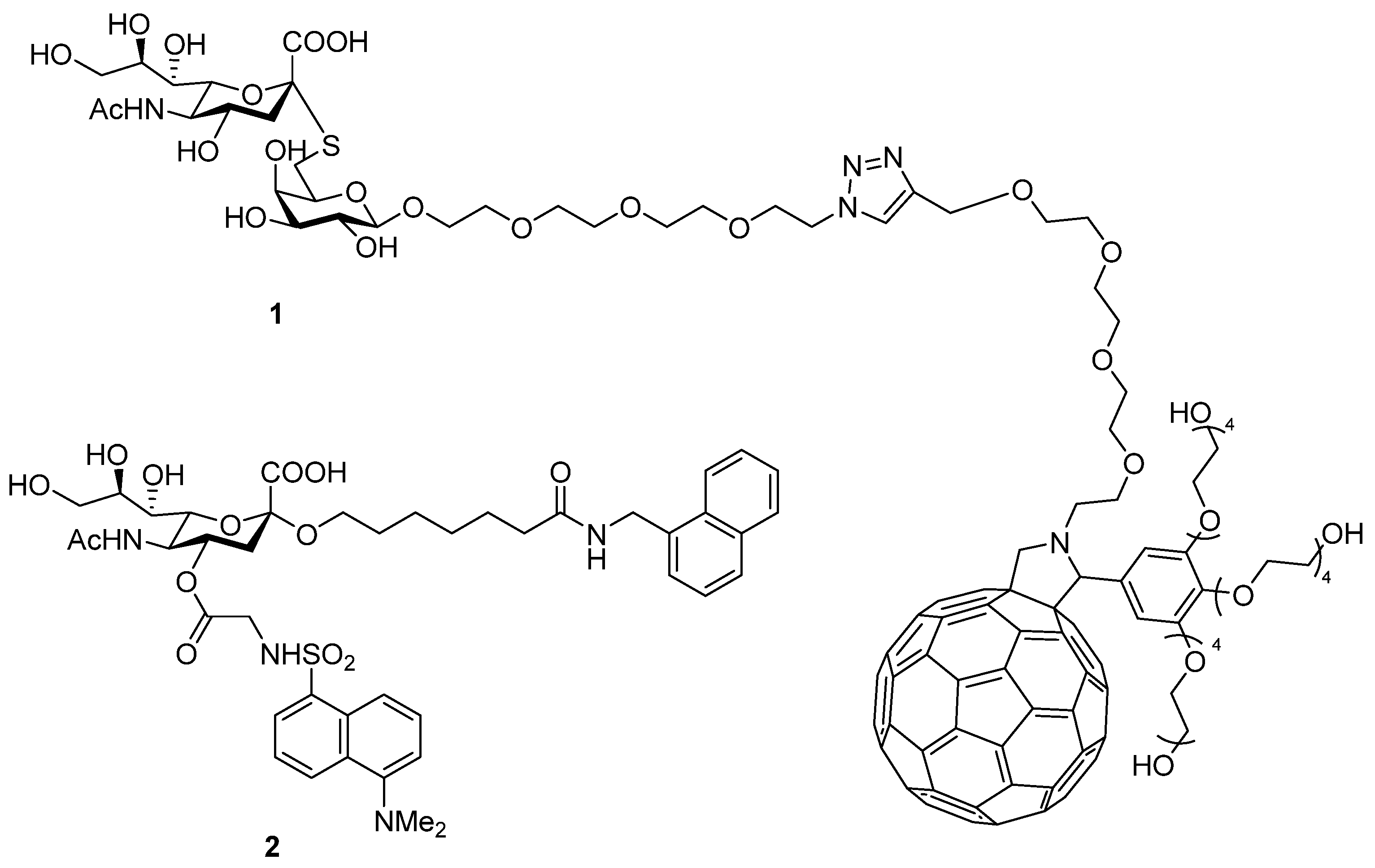 Amphiphilic Sialic Acid Derivatives as Potential Dual-Specific ...