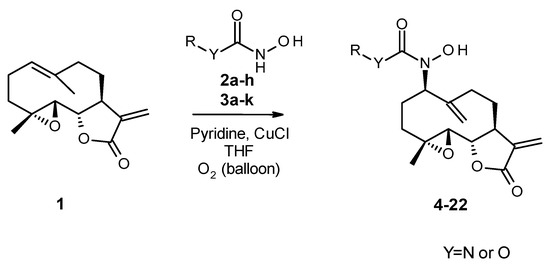 Regioselective and Stereoselective Synthesis of Parthenolide Analogs by ...