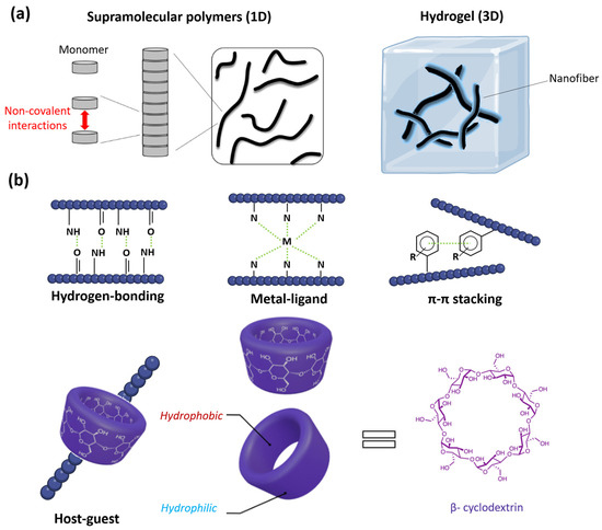 Responsive Supramolecular Polymers for Diagnosis and Treatment