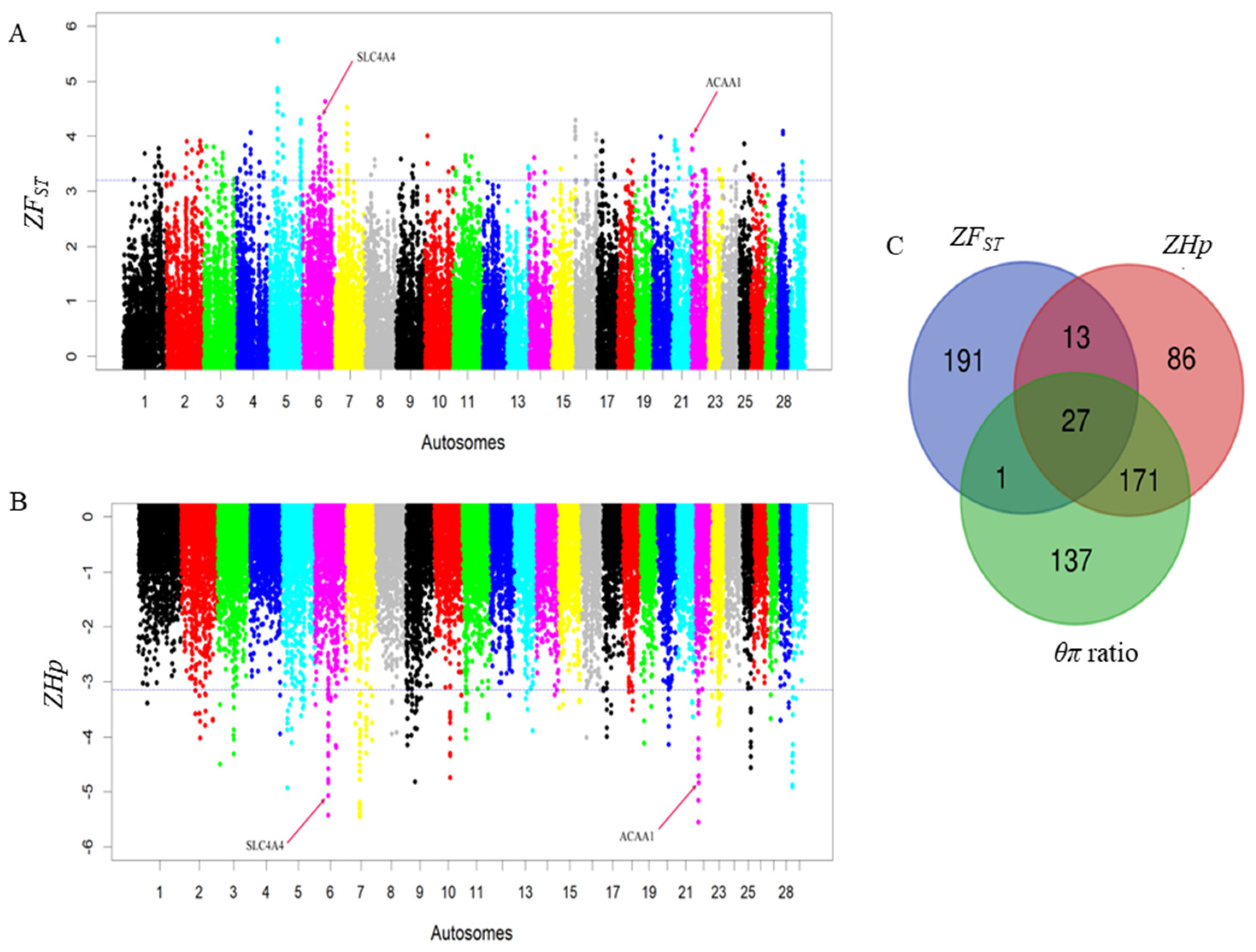 Whole Genome Scan Uncovers Candidate Genes Related to Milk Production ...