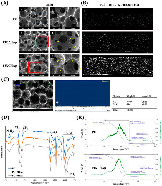 The Uniform Distribution of Hydroxyapatite in a Polyurethane Foam-Based ...