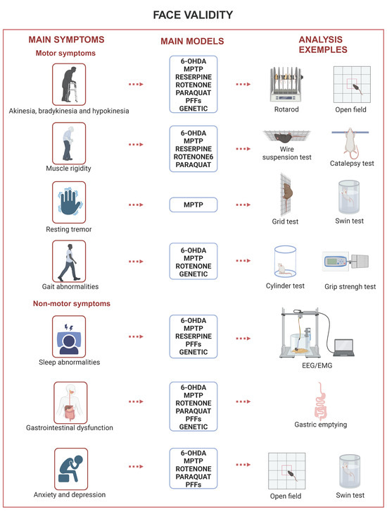 Construct, Face, and Predictive Validity of Parkinson’s Disease Rodent ...