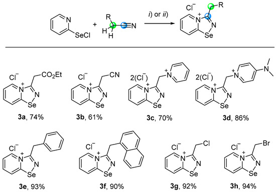Diverse Cyclization Pathways Between Nitriles with Active α-Methylene ...