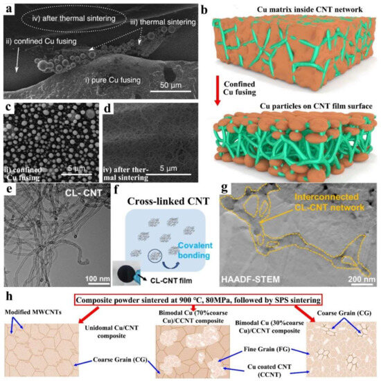 State-of-the-Art Carbon-Nanotubes-Reinforced Copper-Based Composites ...