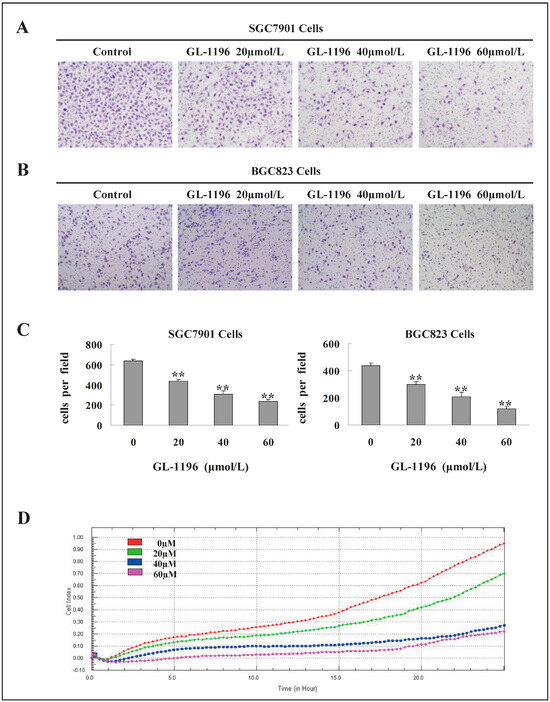 Correction: Zhang et al. GL-1196 Suppresses the Proliferation and Invasion of Gastric Cancer ...