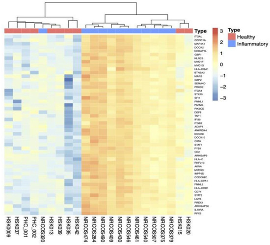 Markers of Type 2 Inflammation and Immunosenescence Are Upregulated in ...