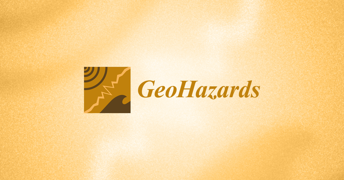 GeoHazards | An Open Access Journal from MDPI