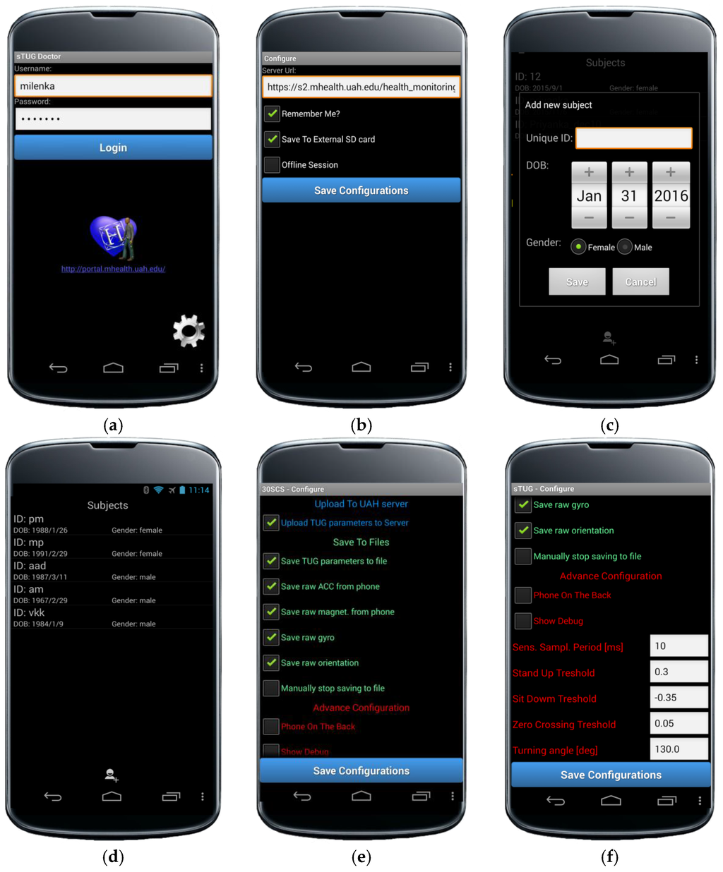 An mHealth Tool Suite for Mobility Assessment