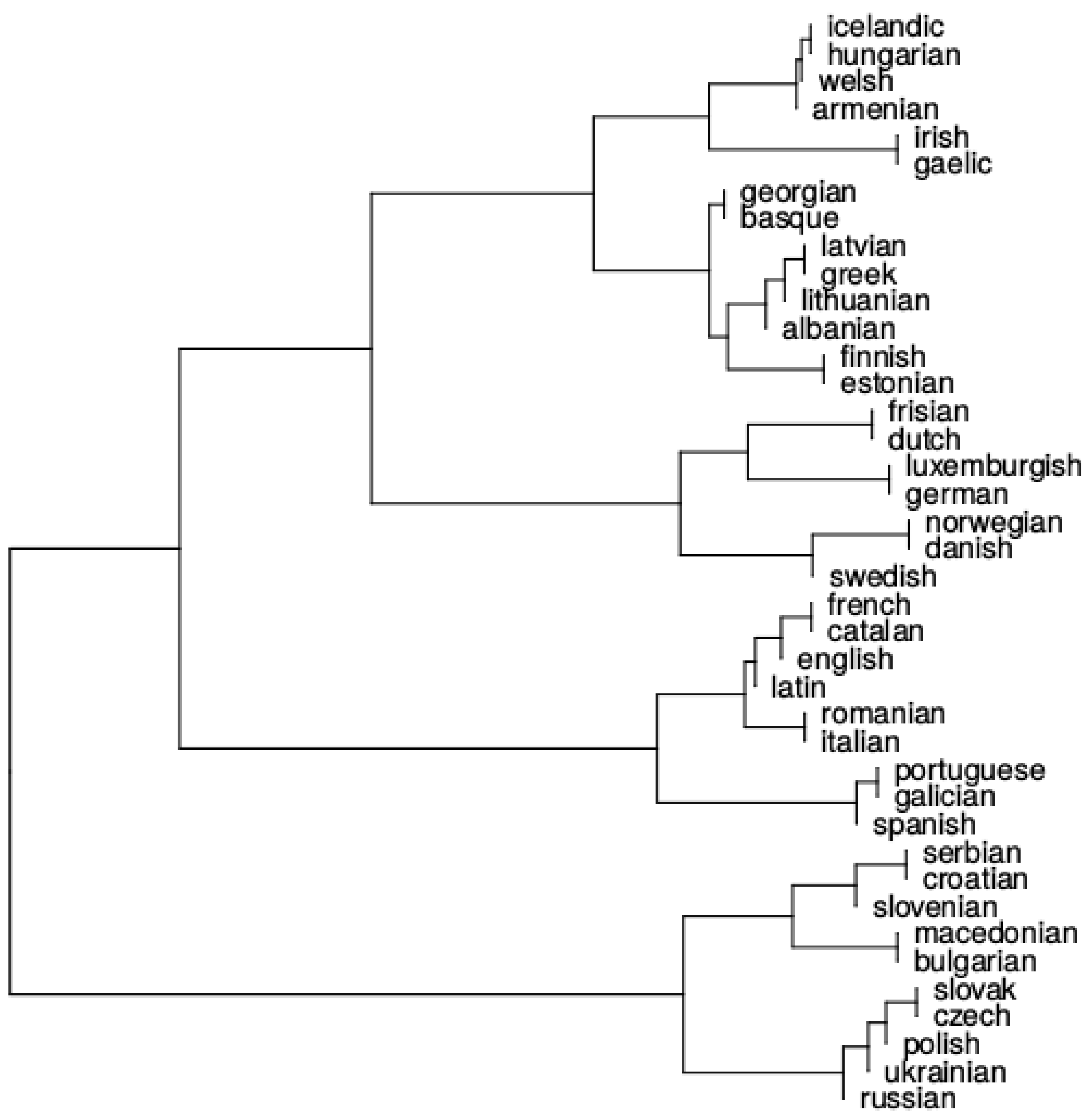 Basque Language Tree