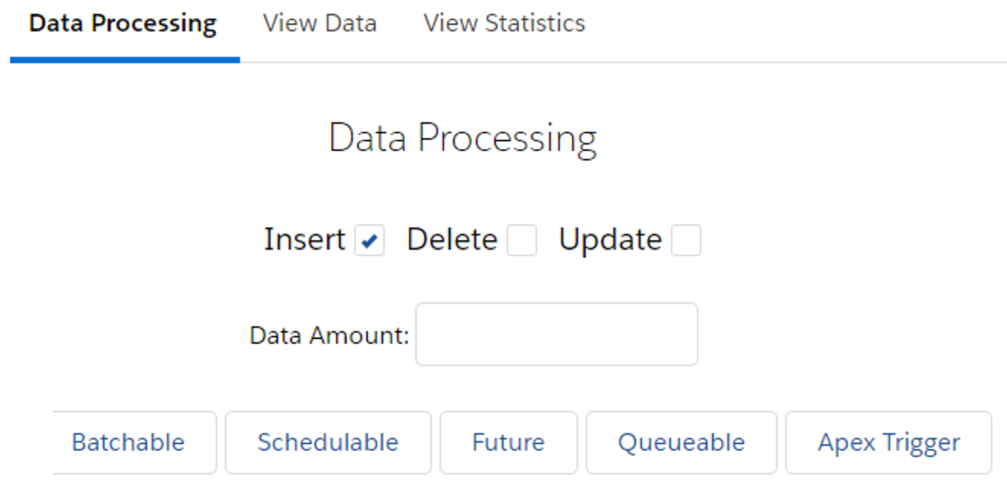 Data Processing in Cloud Computing Model on the Example of Salesforce Cloud