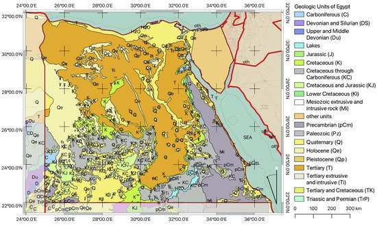 Recognizing the Wadi Fluvial Structure and Stream Network in the Qena ...