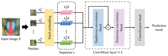 Privacy-Preserving ConvMixer Without Any Accuracy Degradation Using Compressible Encrypted Images