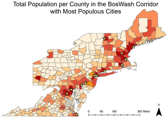 The BosWash Infrastructure Biome and Energy System Succession