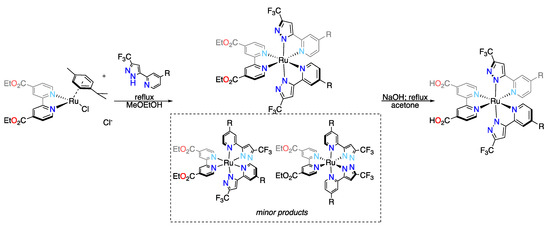 Ruthenium Complexes as Sensitizers in Dye-Sensitized Solar Cells
