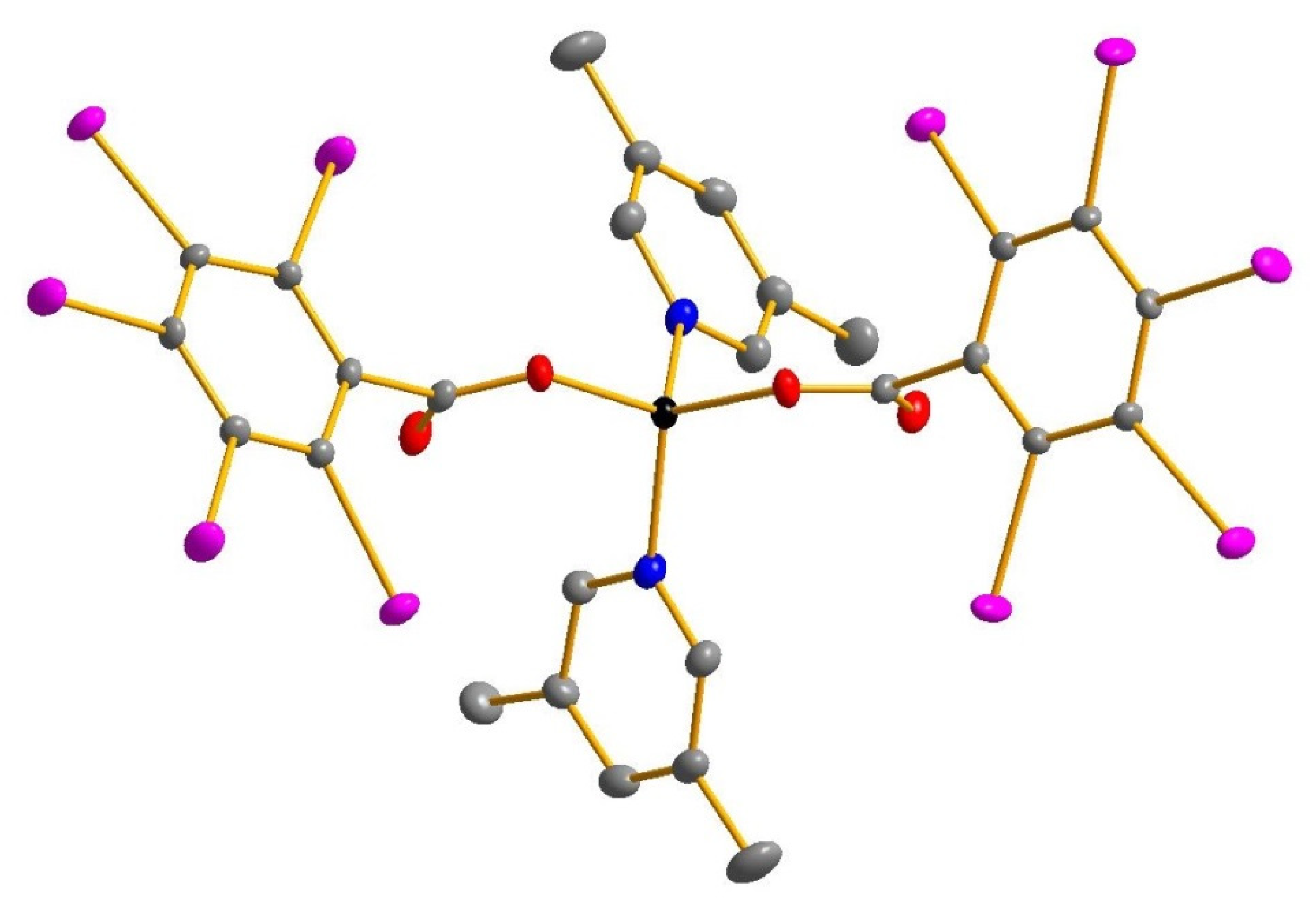 Heteroleptic Zn(II)–Pentaiodobenzoate Complexes: Structures and ...