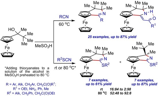 Inorganics | Free Full-Text | Convenient Access to Ferrocene Fused aza ...