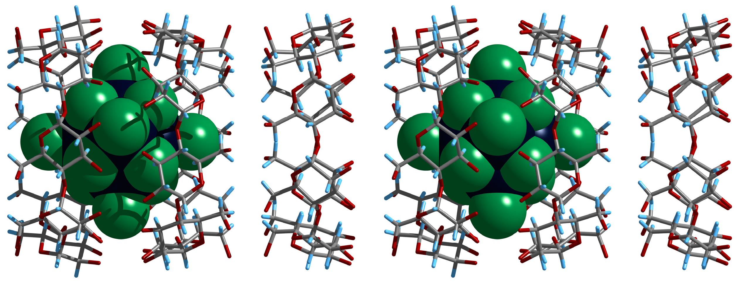 Supramolecular Host–Guest Assemblies of [M6Cl14]2–, M = Mo, W, Clusters ...