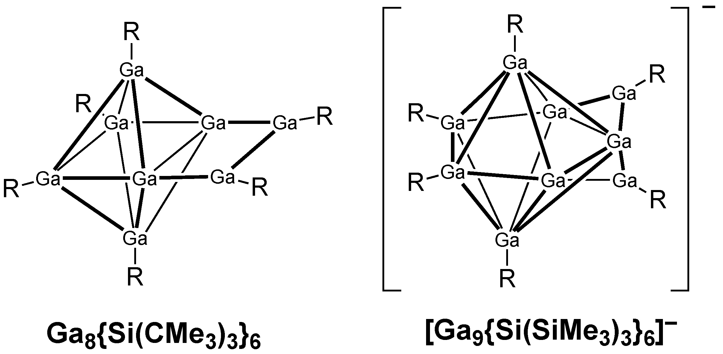 Comparison of Gallium Cluster Polyhedra with Those of the Most ...
